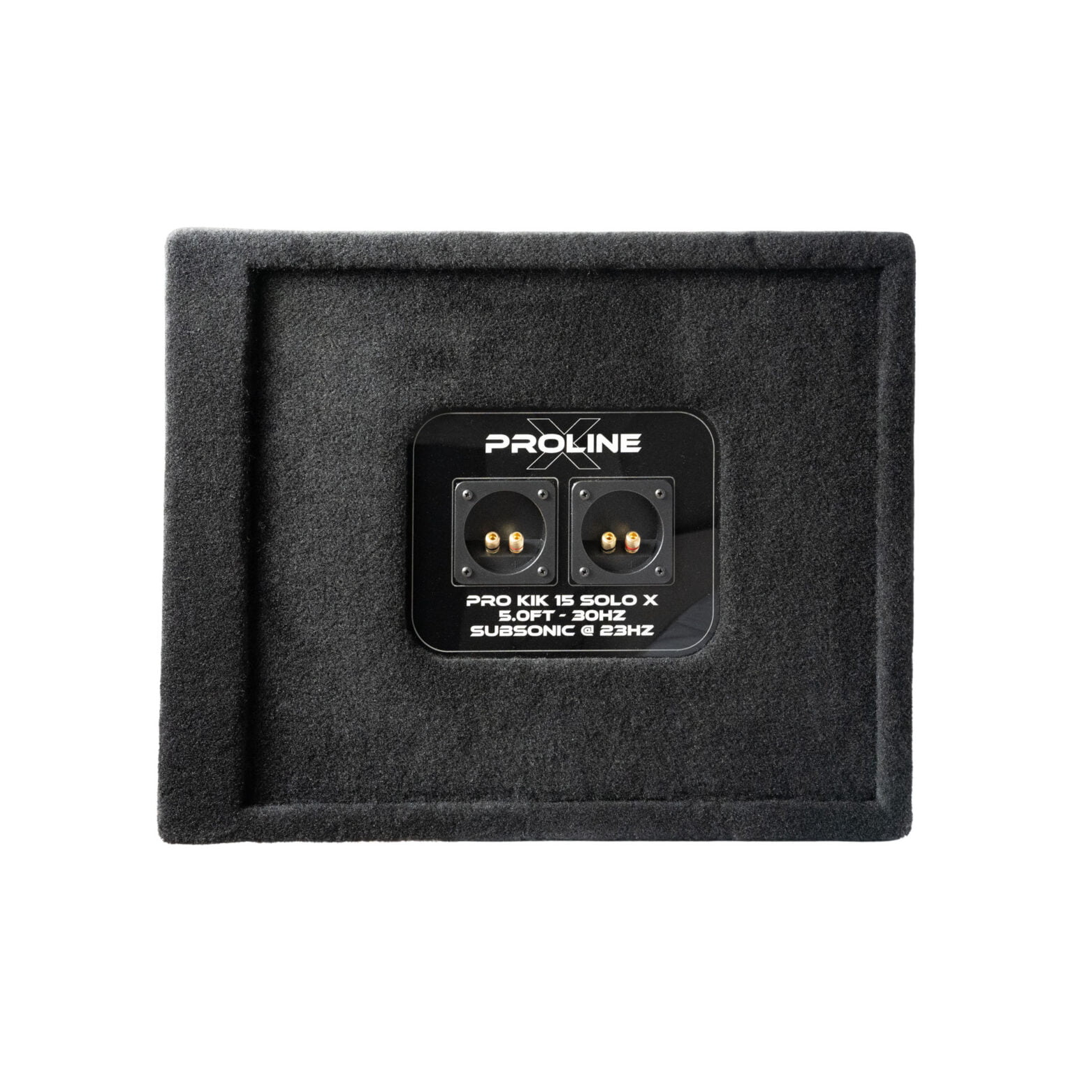 Kicker Solo X 15 Box Enclosure: Professional Series